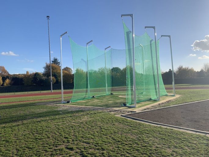 Aluminium Discus Cage (in ground sockets) - W&H Sports | EN | World ...