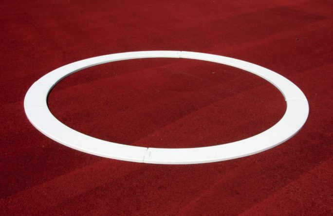 Aluminium discus circle (diameter of 250 cm) - W&H Sports | EN