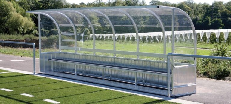 Aluminium Dugout BENELUX II - Team Shelters & more - W&H Sports | EN