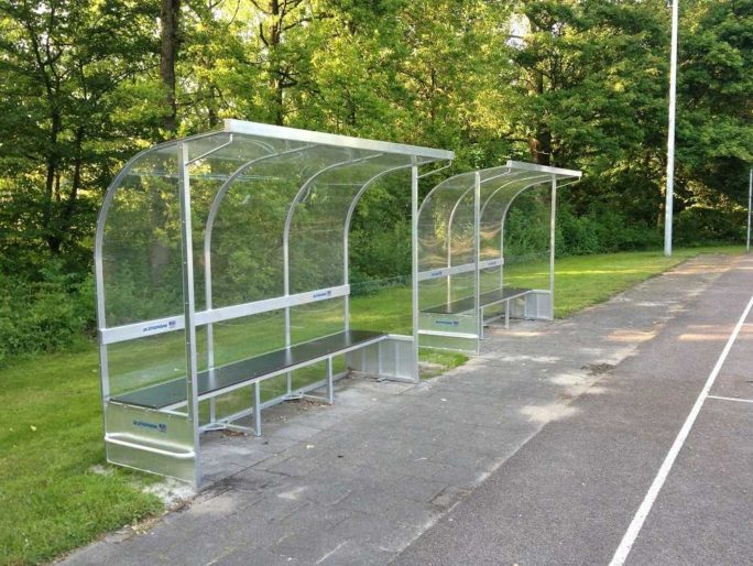 Temporary dugout / Cover dugout - W&H Sports | EN