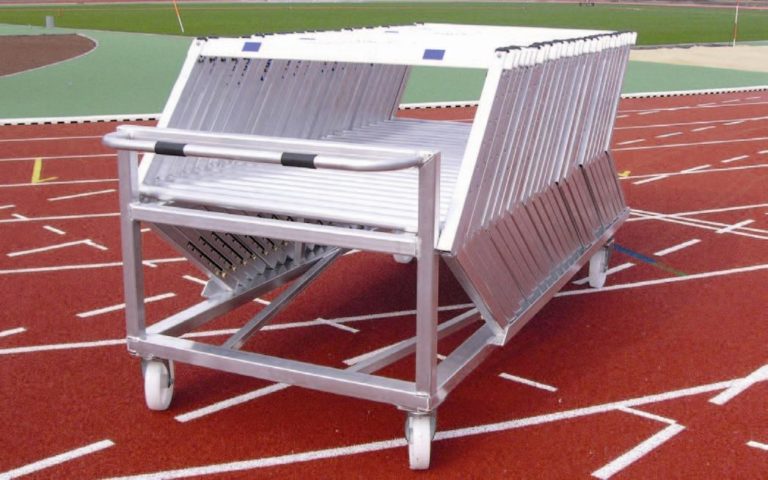 Transport trolley for steeplechase hurdles - W&H Sports | EN