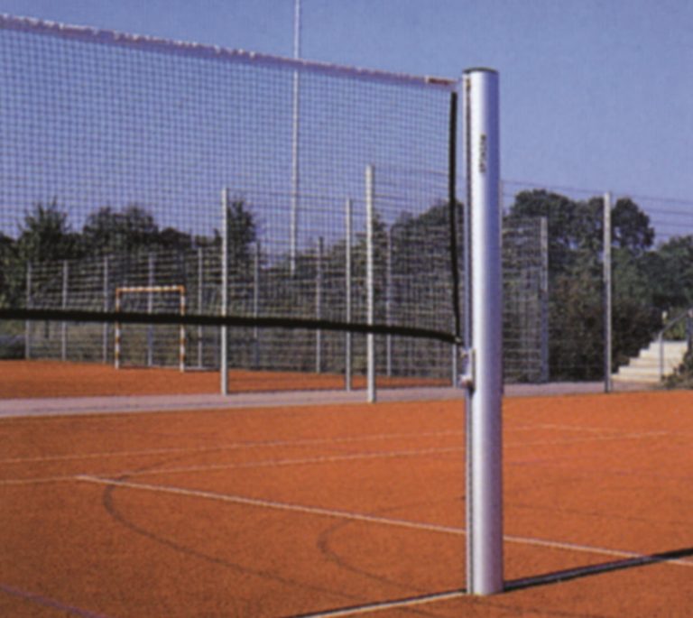 Badminton poles for ground sockets - Indoor & outdoor - W&H Sports | EN