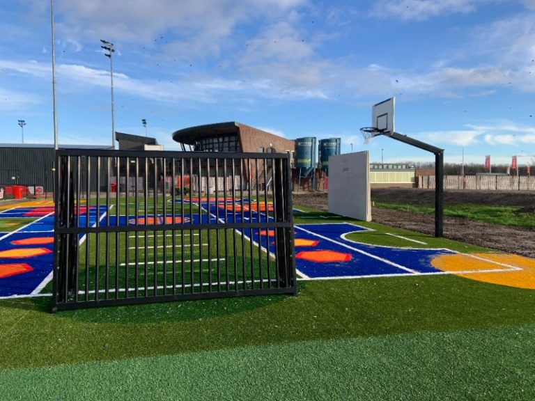 3x3 basketball court - W&H Sports | EN Urban Sport equipment