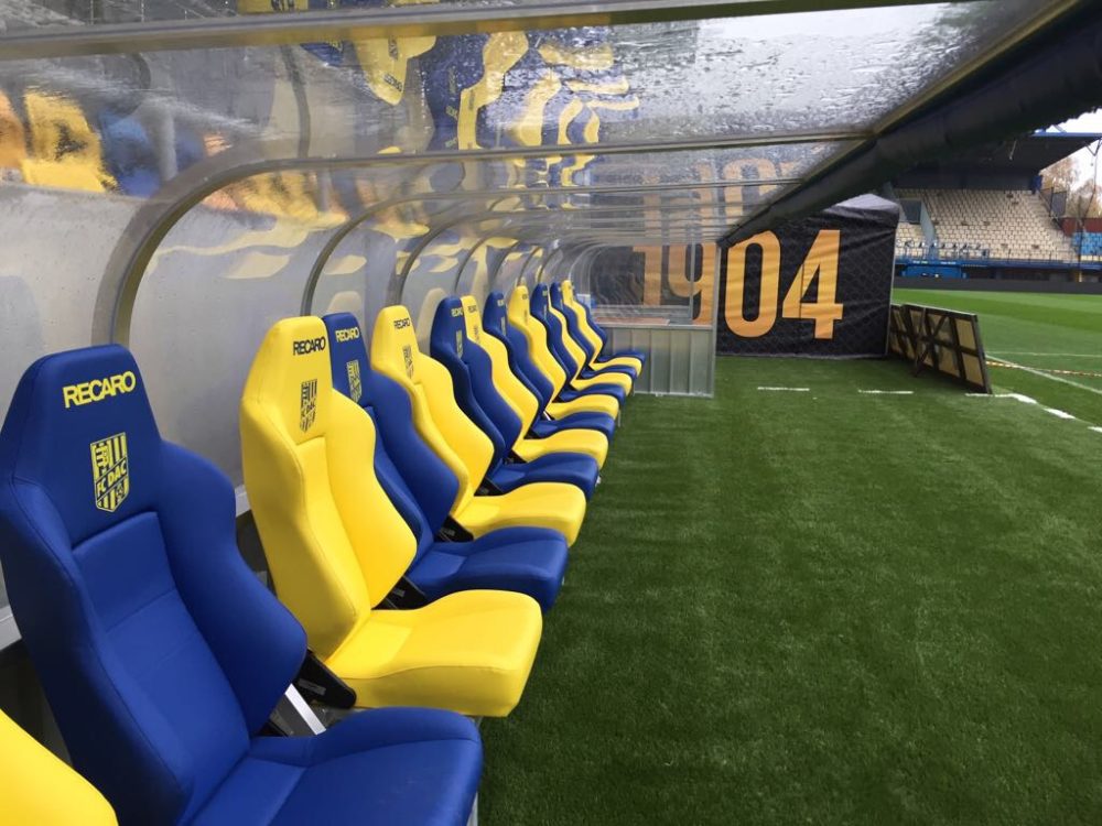 Dugouts for stadiums - W&H Sports | EN