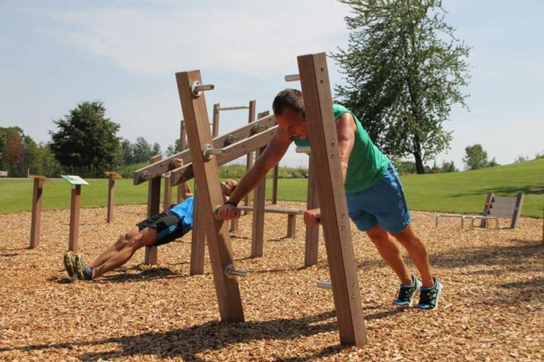 Push up light & Squad | Outdoor Fitness Equipment - W&H Sports | EN