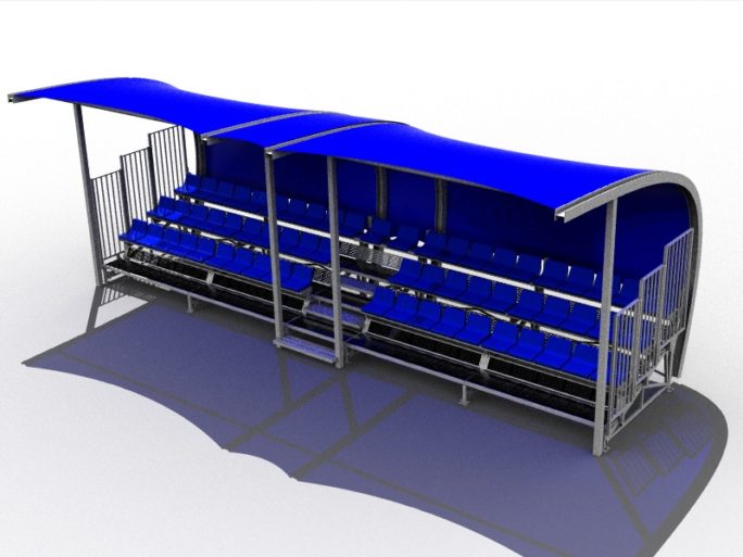 Grandstands | Mobile Stands & Stadium Grandstands - W&H Sports | EN