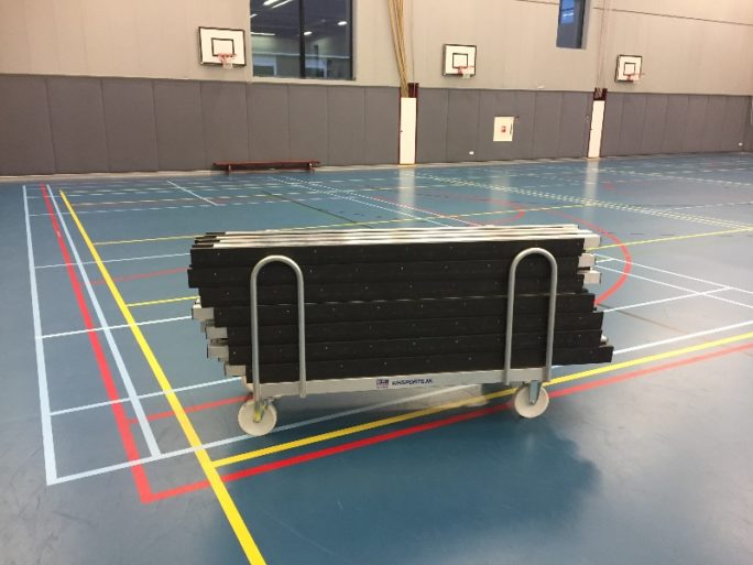 Transport trolley for competition hurdles - W&H Sports | EN
