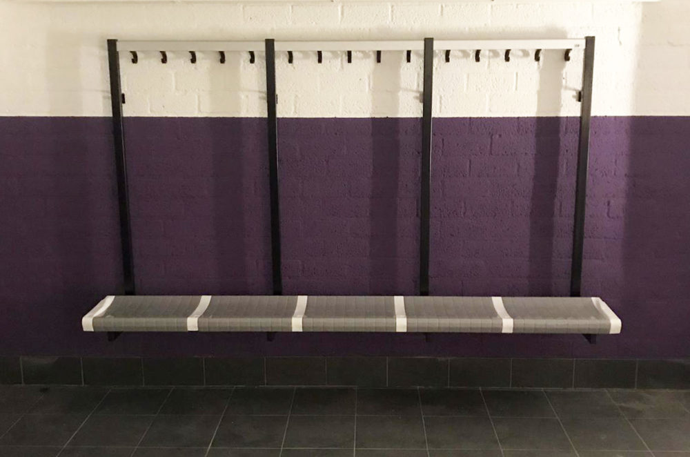 Changing room seating WH-G3 - Dressing Room Sport - W&H Sports | EN