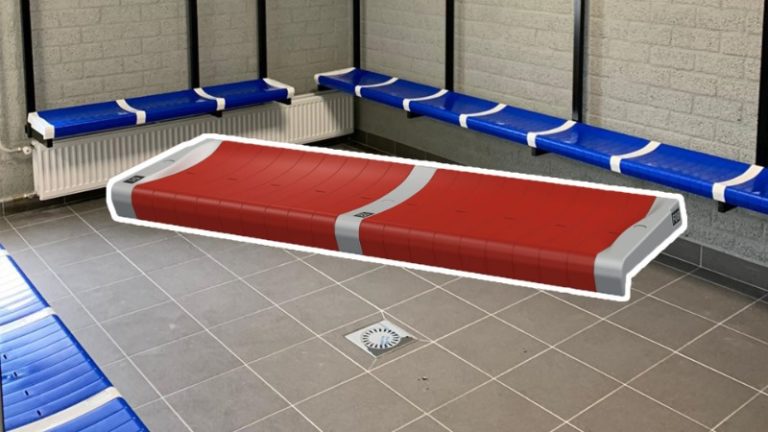 Dressing room seating - W&H Sports | EN