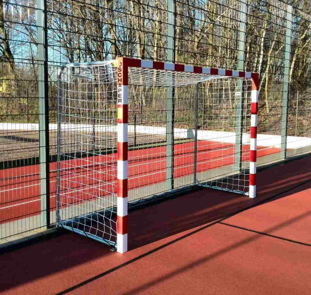 Steel folding handball goal - Handball Goals and more - W&H Sports | EN