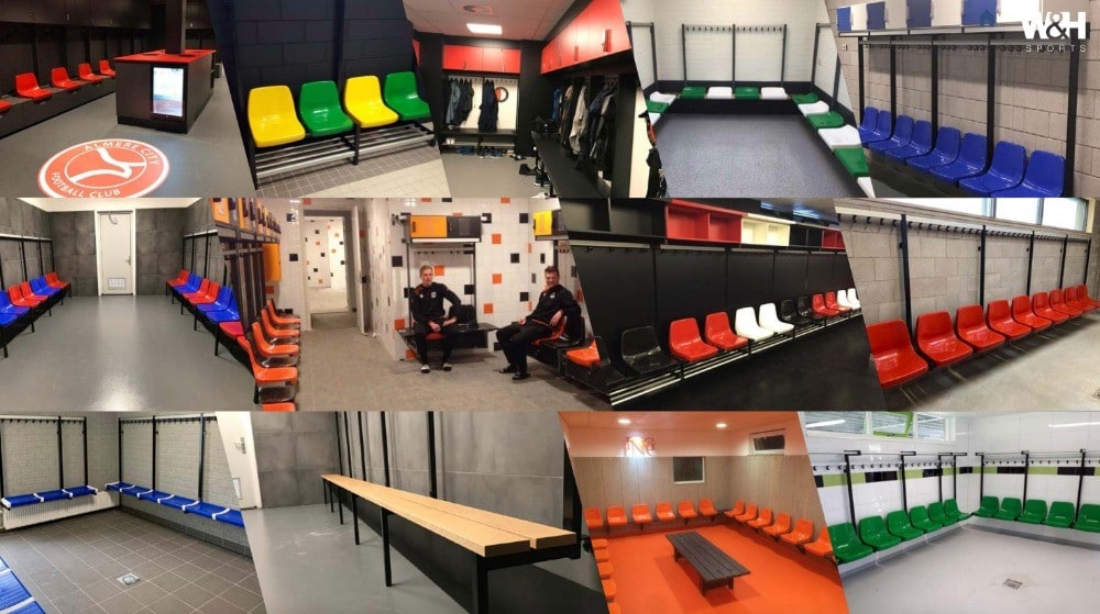 Changing room equipment can make a difference - W&H Sports | EN