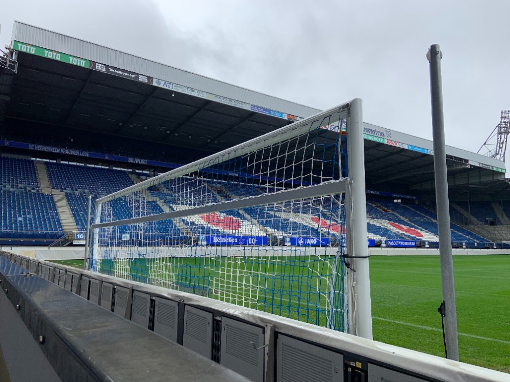 SC Heerenveen stadium equipped with new materials - W&H Sports | EN