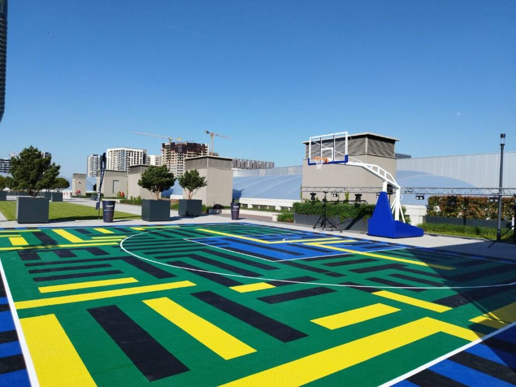 Modular sports floor Ultimate - W&H Sports | EN