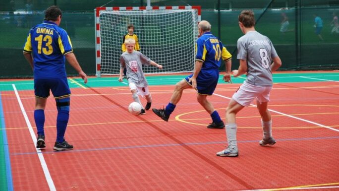 Modular sports floor Ultimate - W&H Sports | EN