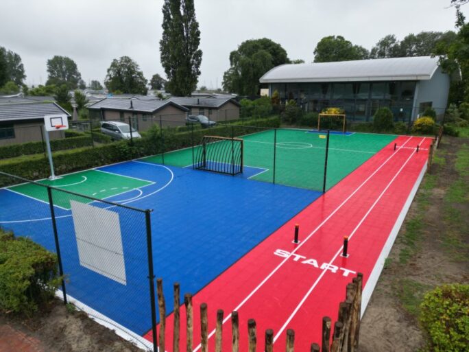 GreenMatter modular sports floor - W&H Sports | EN