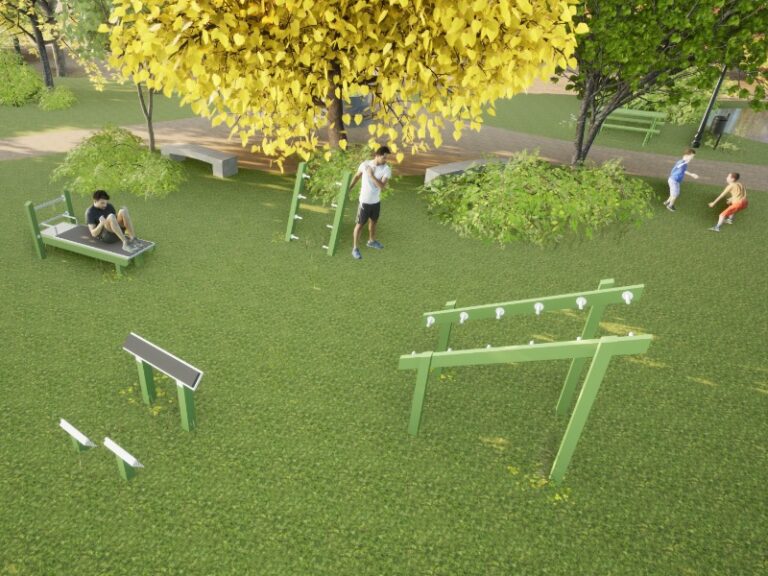 GreenMatter fitness park BASIC - W&H Sports | EN