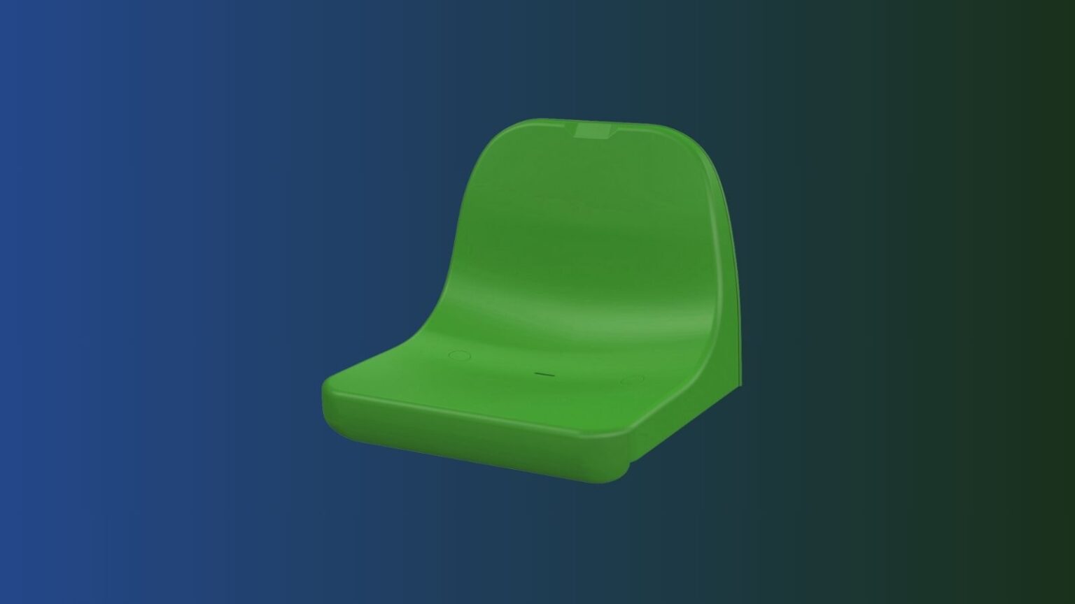 Stadium and grandstand seats made from recycled raw materials - W&H ...