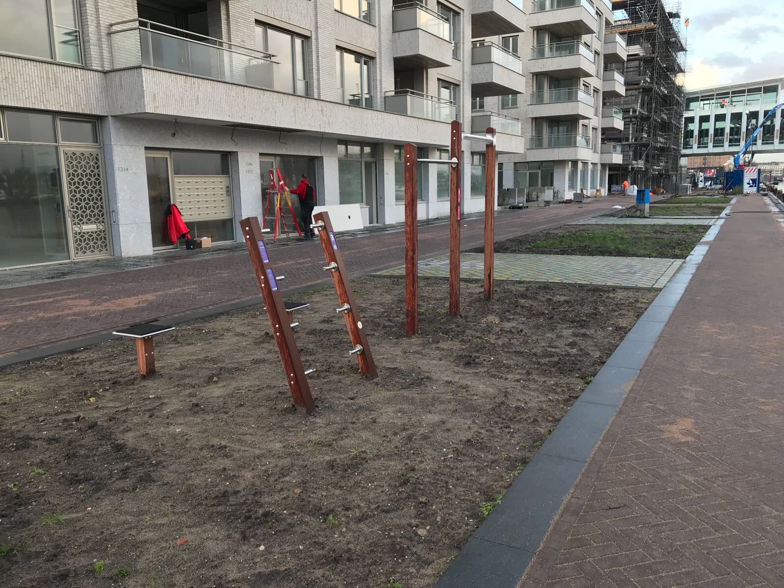 Outdoor fitness Cruquius eiland Amsterdam - W&H Sports