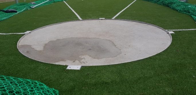 Aluminium discusring (250 cm) - Atletiek - Discuswerpen - W&H Sports