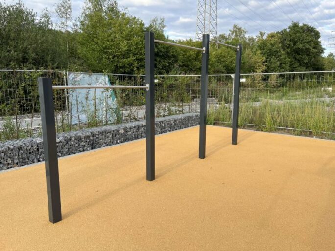 Triple push up bars - W&H Sports | Calisthenics toestel