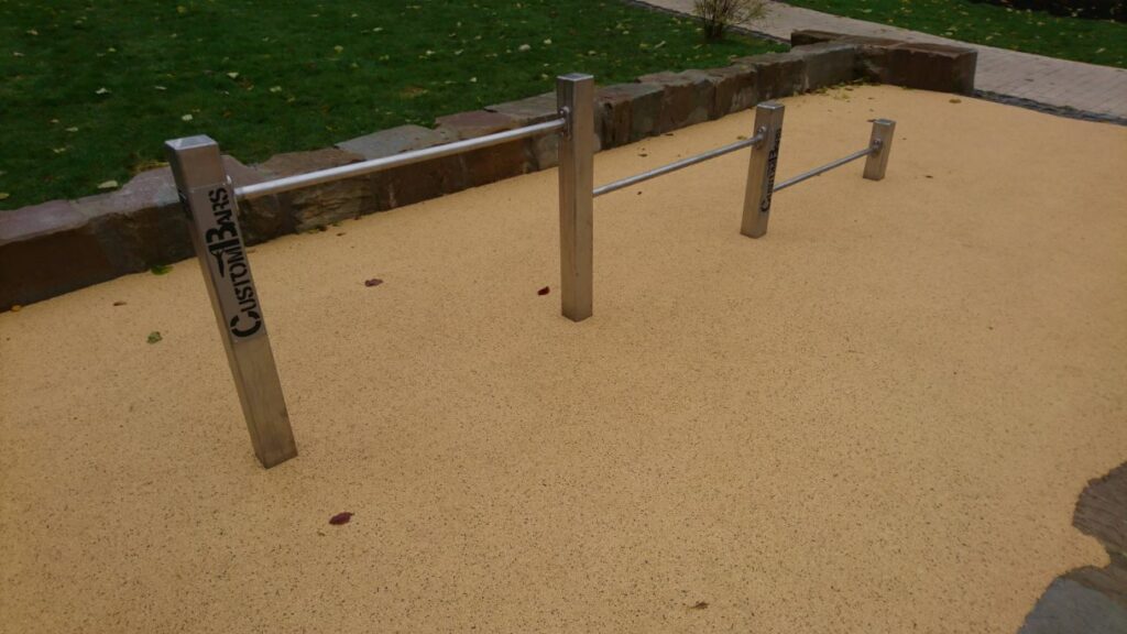 Triple push up bars - W&H Sports | Calisthenics toestel