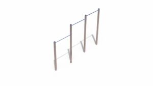 Triple pull up bars - W&H Sports | Calisthenics toestel